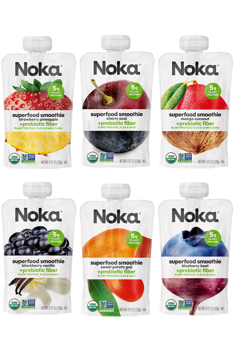 Variety Pack, Superfood Smoothies + Prebiotic Fiber – NOKA