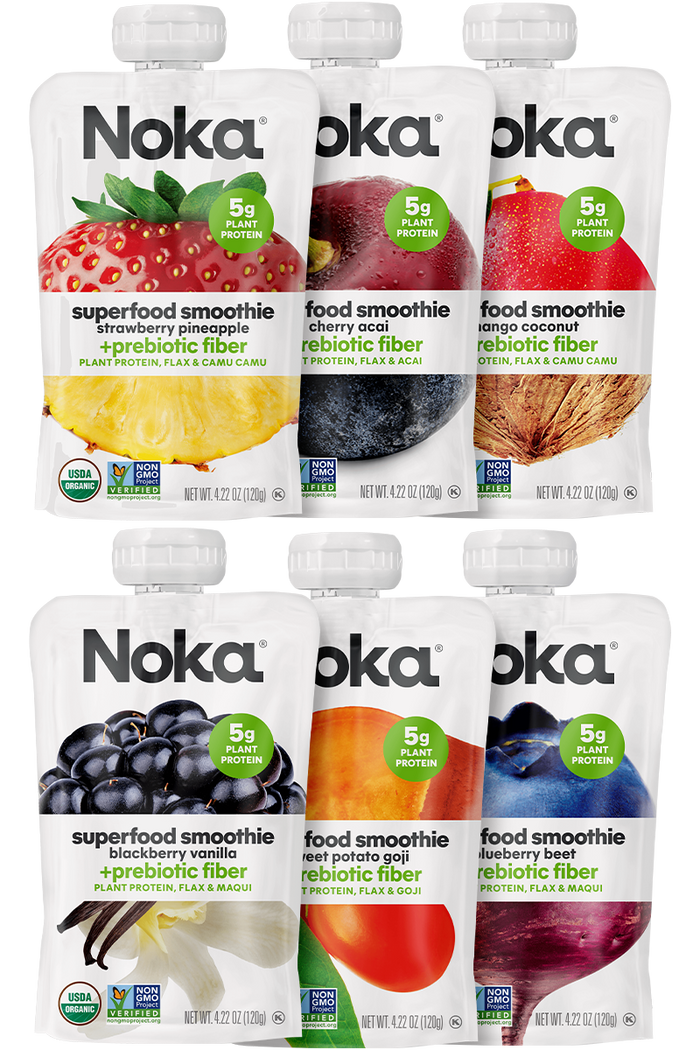 Variety Pack, Superfood Smoothies + Prebiotic Fiber