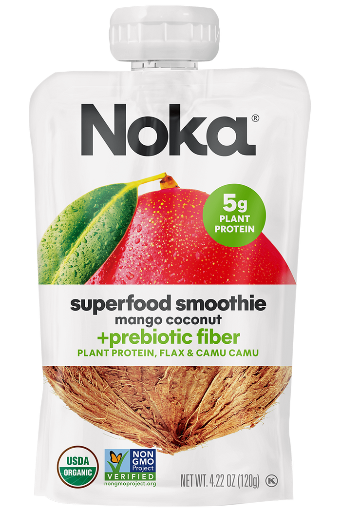 Mango Coconut, Superfood Smoothie + Prebiotic Fiber