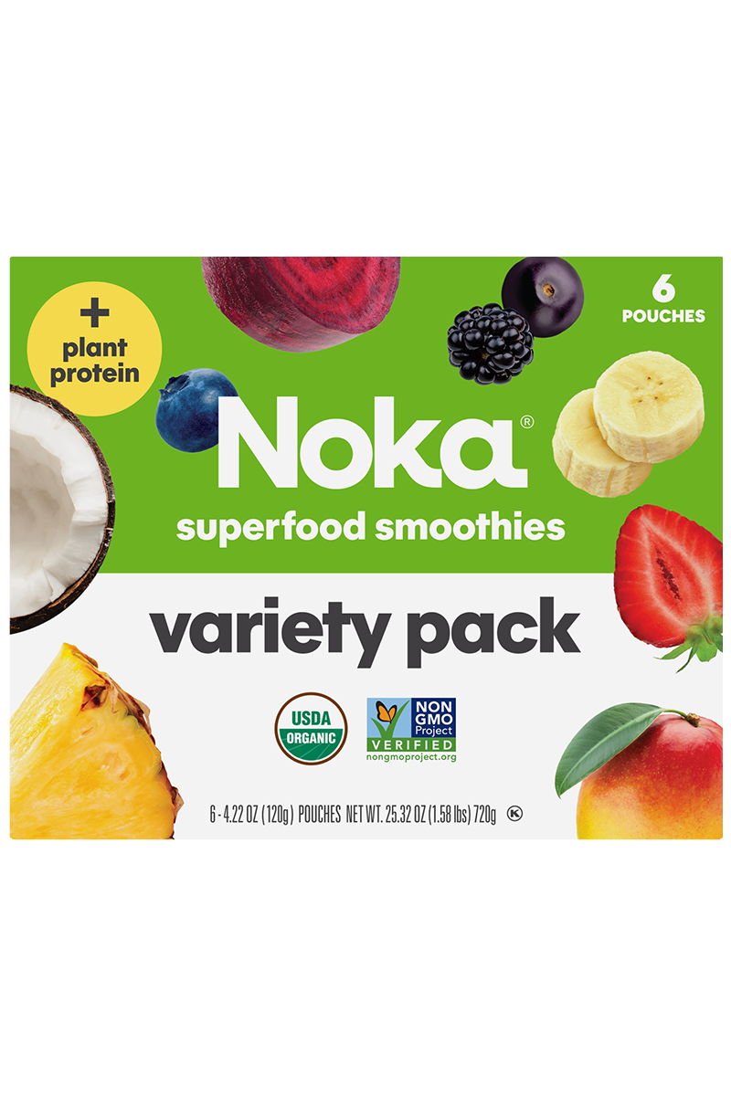 Variety Pack, Superfood Smoothies + Prebiotic Fiber – NOKA