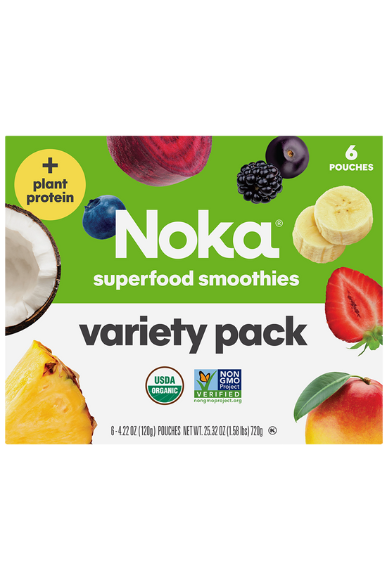 Variety Pack, Superfood Smoothies + Prebiotic Fiber – NOKA