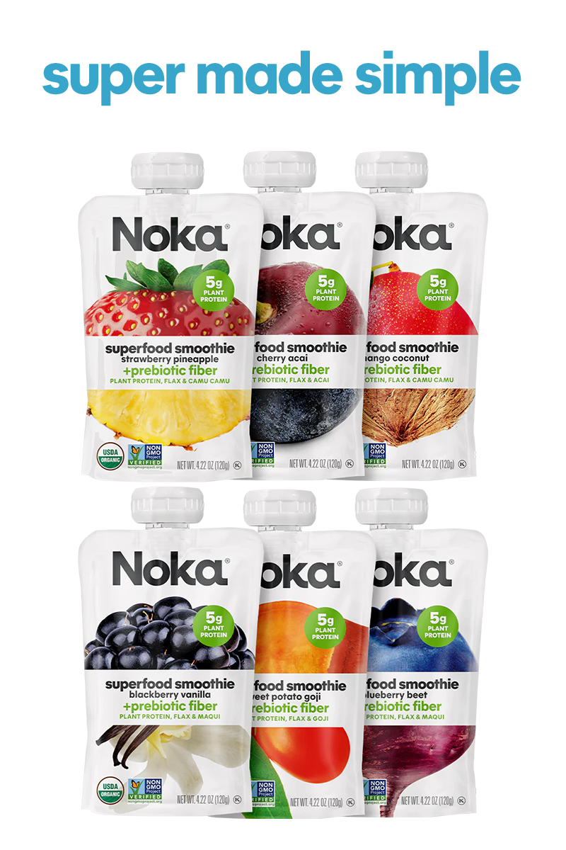 Variety Pack, Superfood Smoothies + Prebiotic Fiber – NOKA